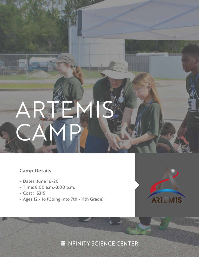 Artemis Camp - The INFINITY Science Center